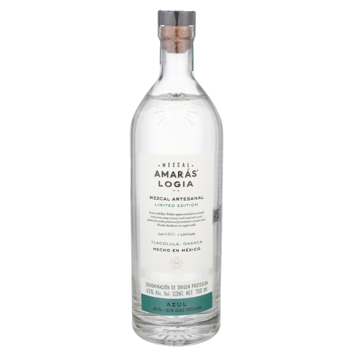 Amaras Mezcal Logia Azul | Liquor Geeks