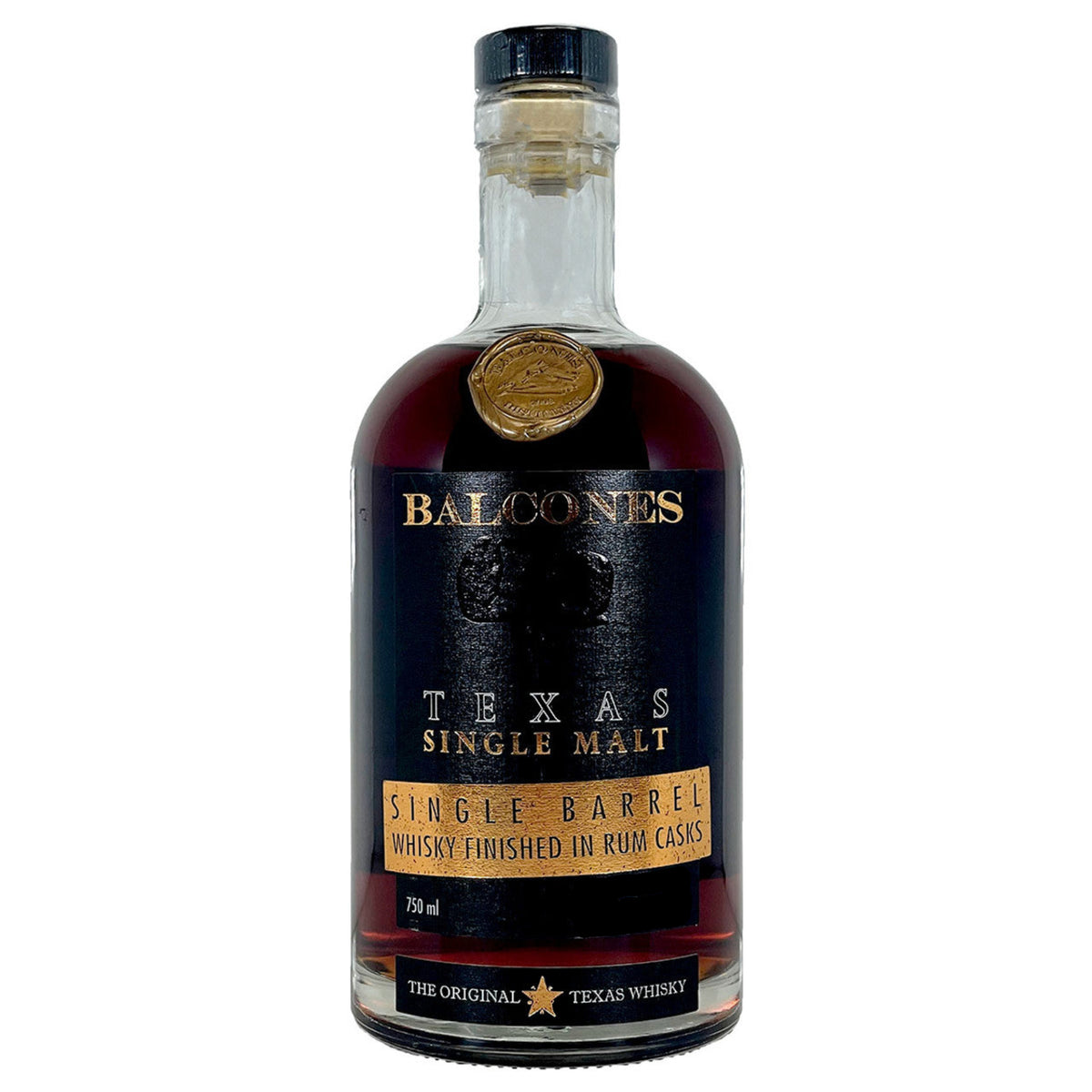 Balcones Texas Single Malt Whiskey – Rum Cask Finished (Single Barrel,