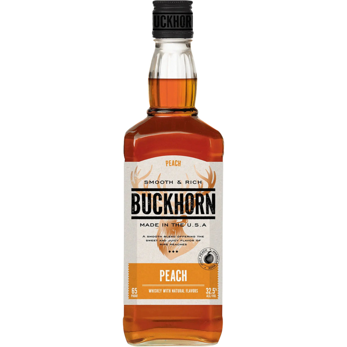 Buckhorn Peach Flavored Straight Bourbon | LG | Liquor Geeks