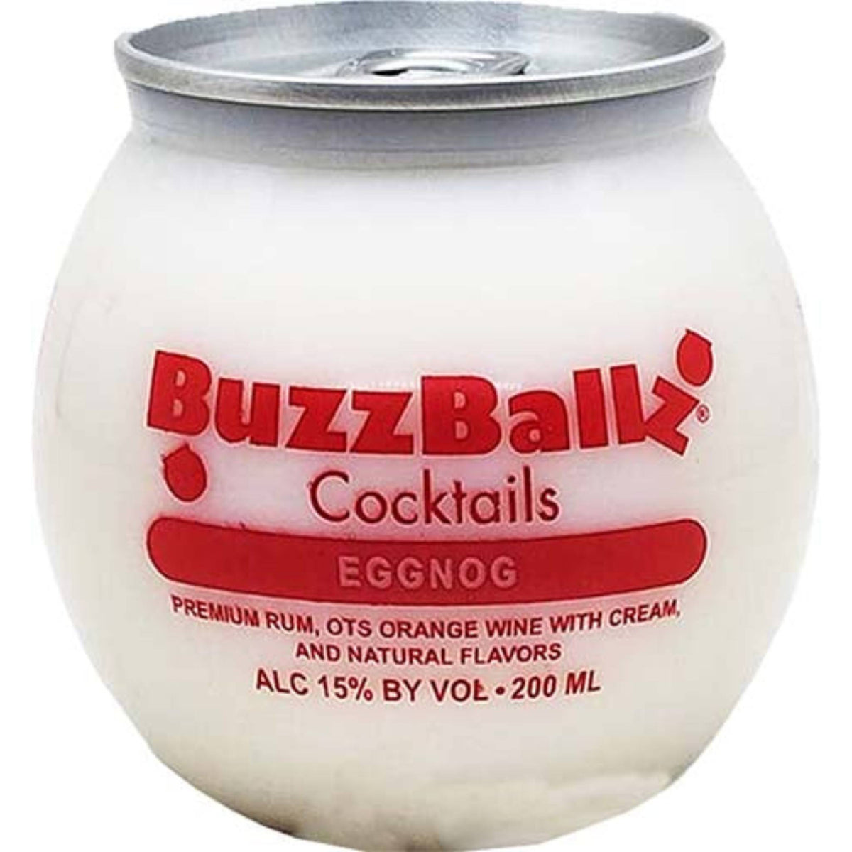 BuzzBallz Eggnog Holiday Cocktail, 24-Pack | LG | Liquor Geeks