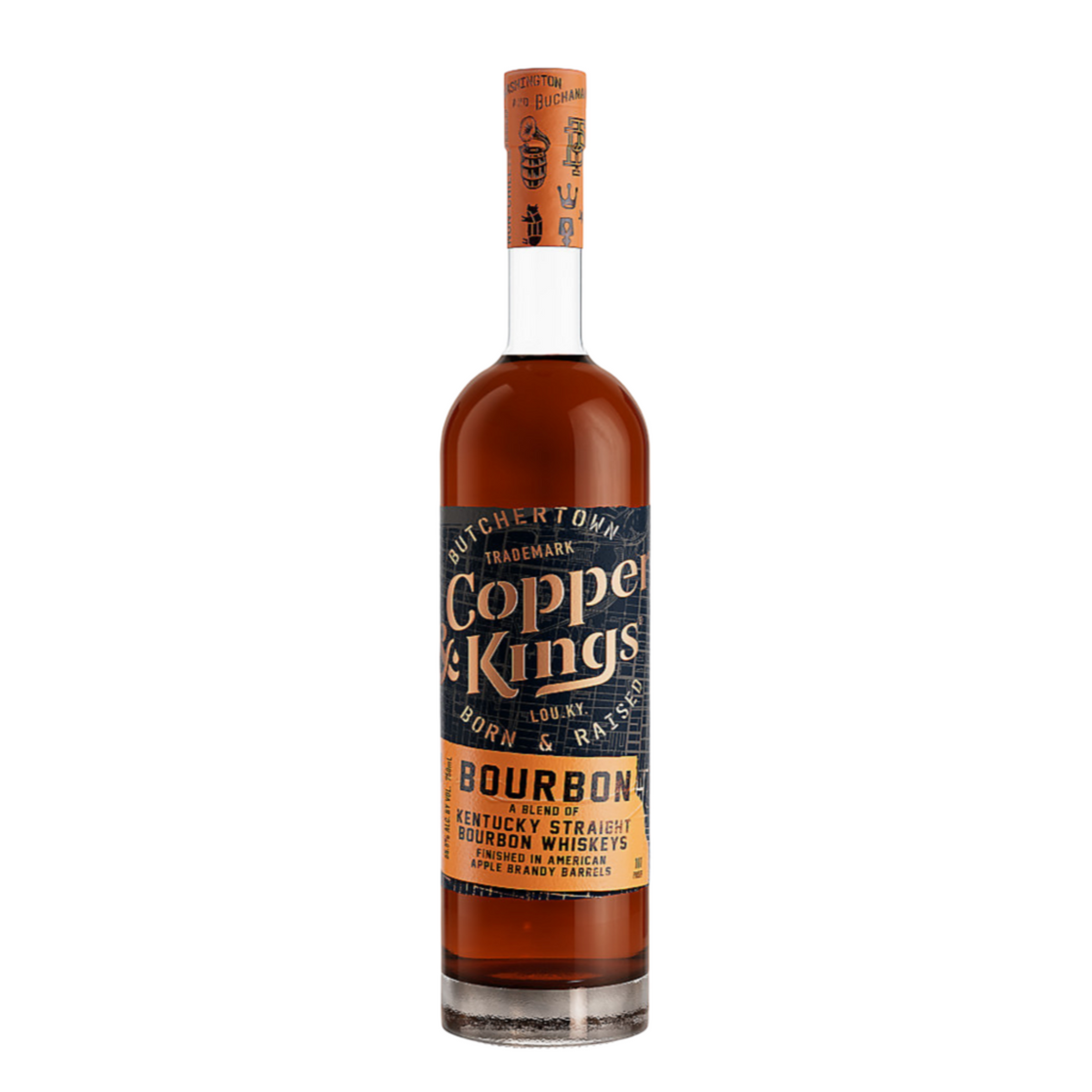 Copper & Kings Straight Bourbon Finished In American Apple Brandy Barr