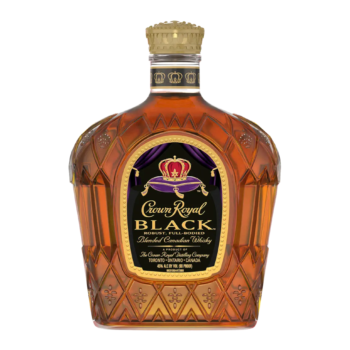 Crown Royal Canadian Whiskey Black | Liquor Geeks