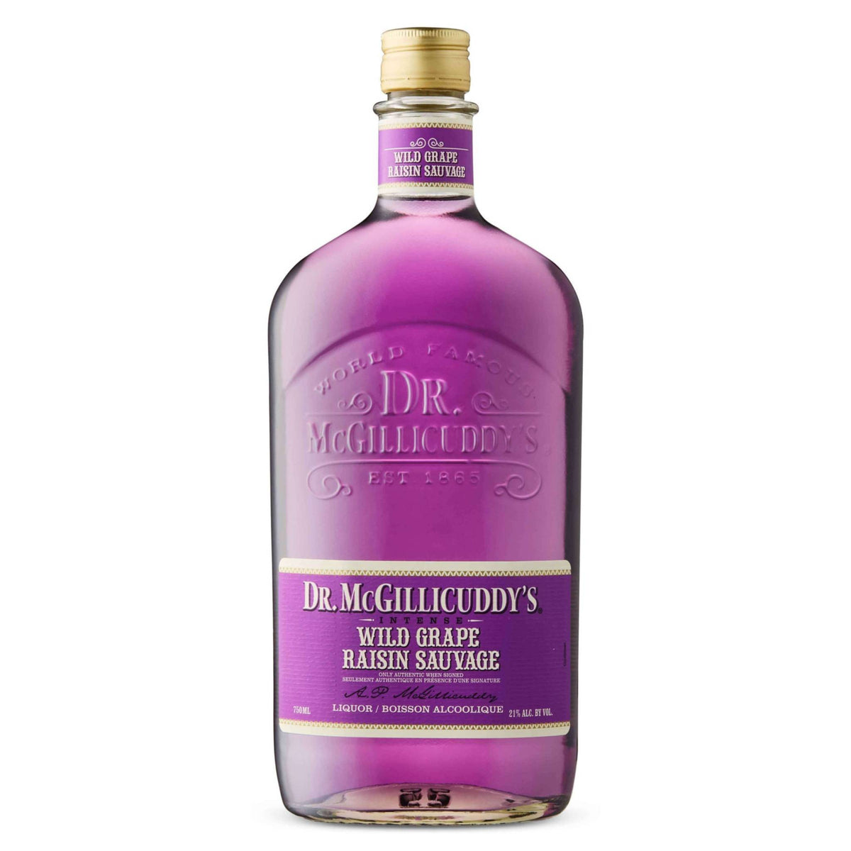 Dr. McGillicuddy's Wild Grape Liqueur | LG | Liquor Geeks