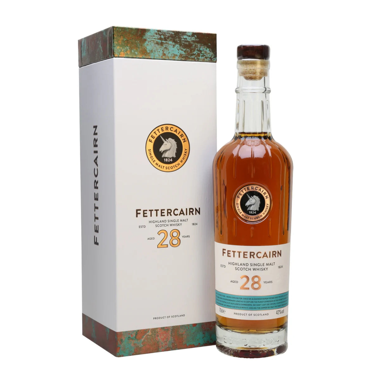 Fettercairn 28 Year Old Highland Single Malt Scotch Whiskey