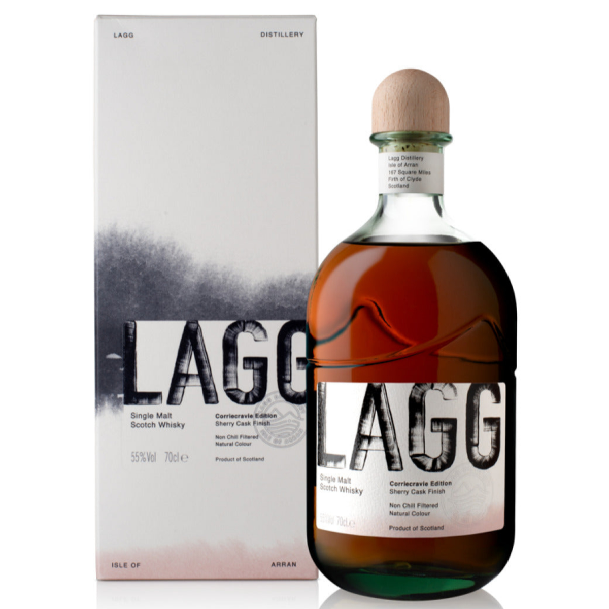 Lagg Single Malt Scotch Whiskey Corriecravie Edition
