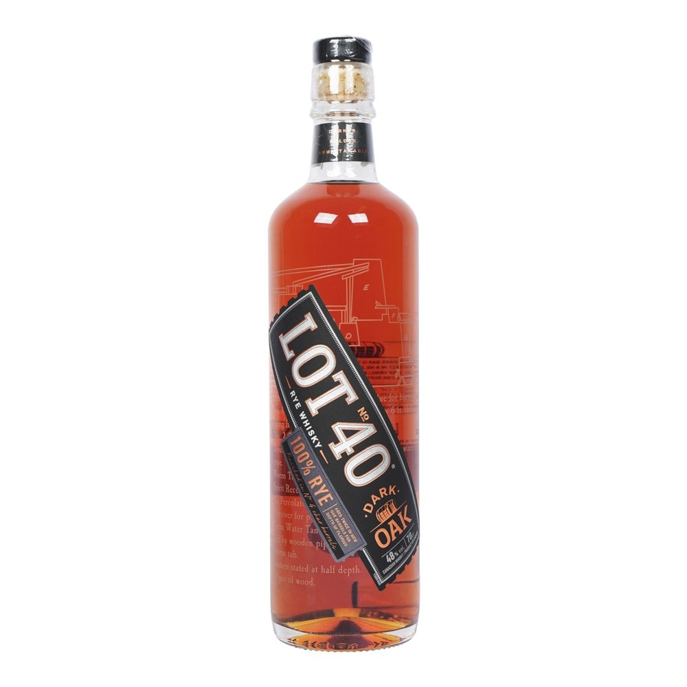 Lot 40 Dark Oak Canadian Rye Whisky | LG | Liquor Geeks