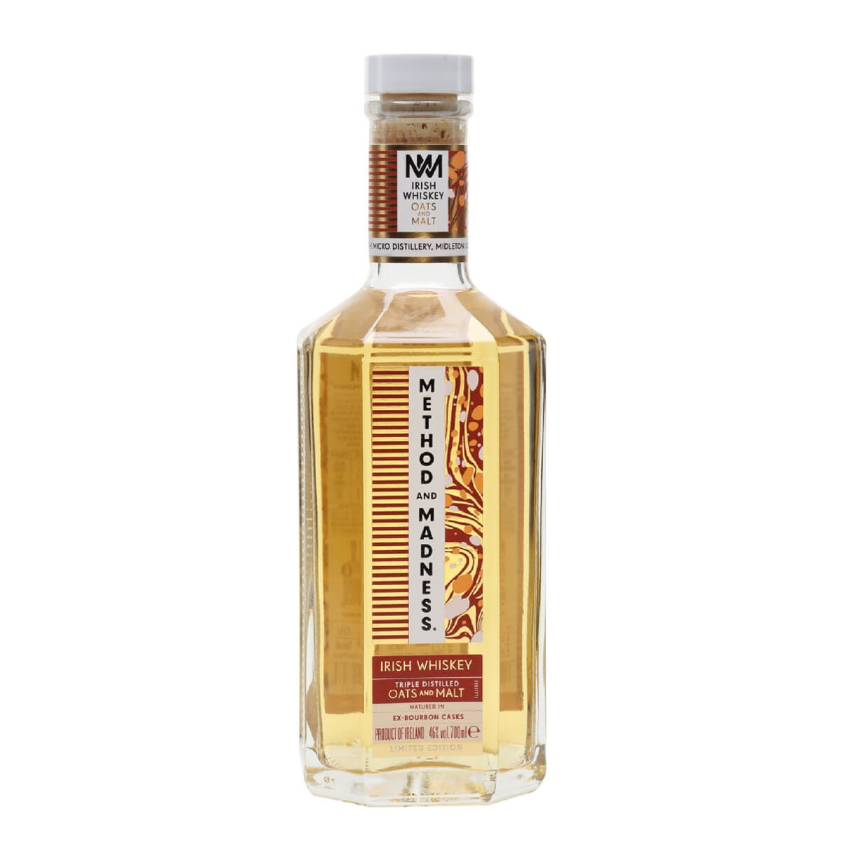 Method And Madness Single Pot Still Irish Whiskey Triple Distilled Rye