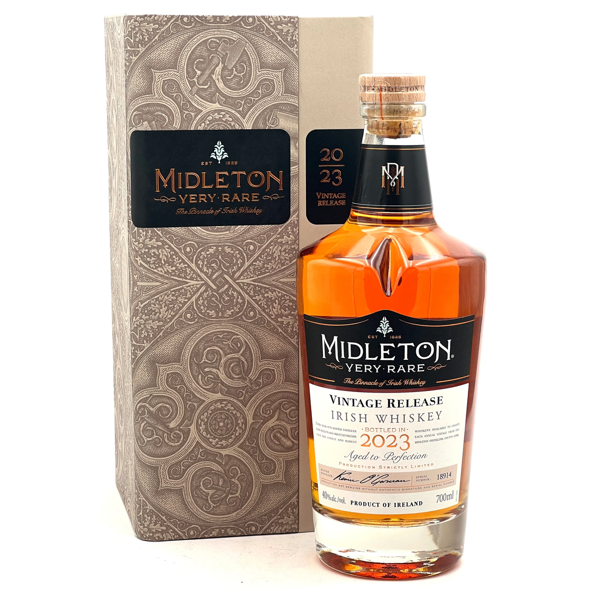 Midleton Blended Irish Whiskey Very Rare 2023 Vintage Release
