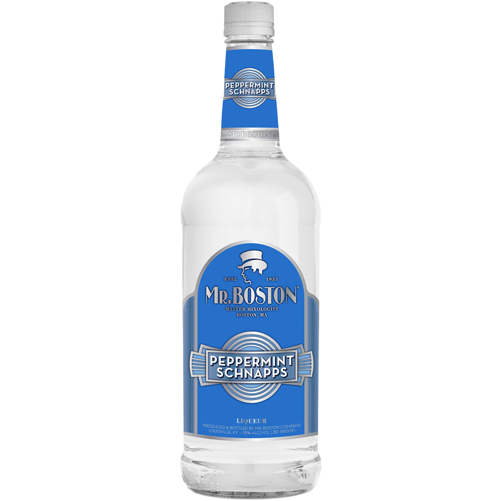 Mr. Boston Peppermint Schnapps Liqueur | LG | Liquor Geeks