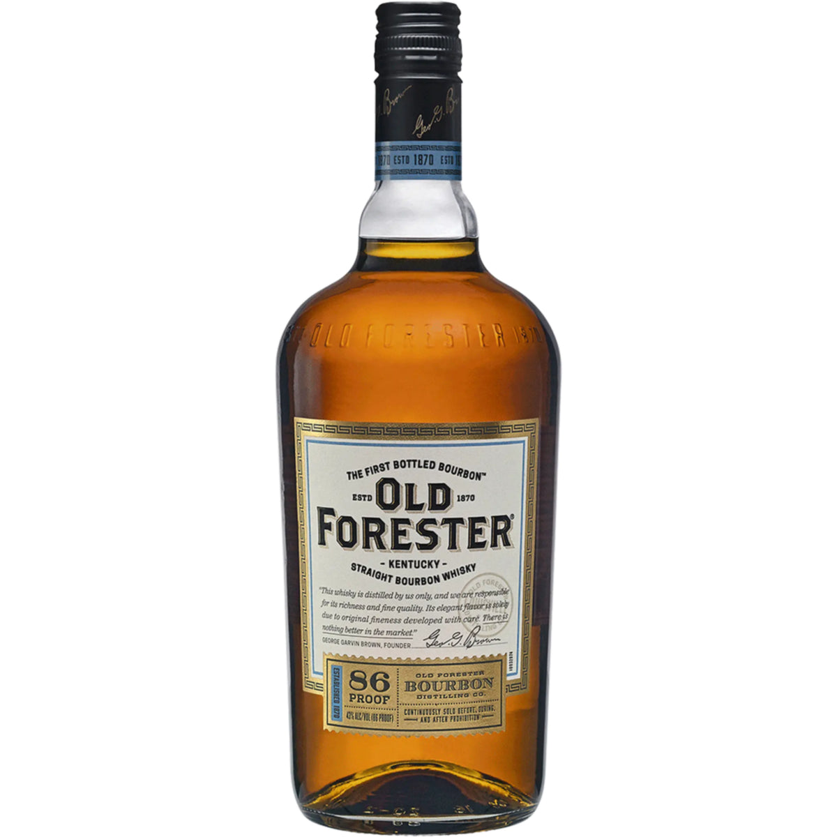 Old Forester 86 Proof Kentucky Straight Bourbon Whiskey