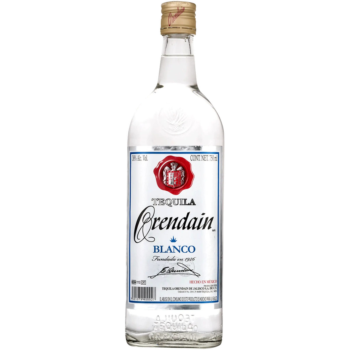 Orendain Tequila Blanco — 100% Blue Agave | LG | Liquor Geeks