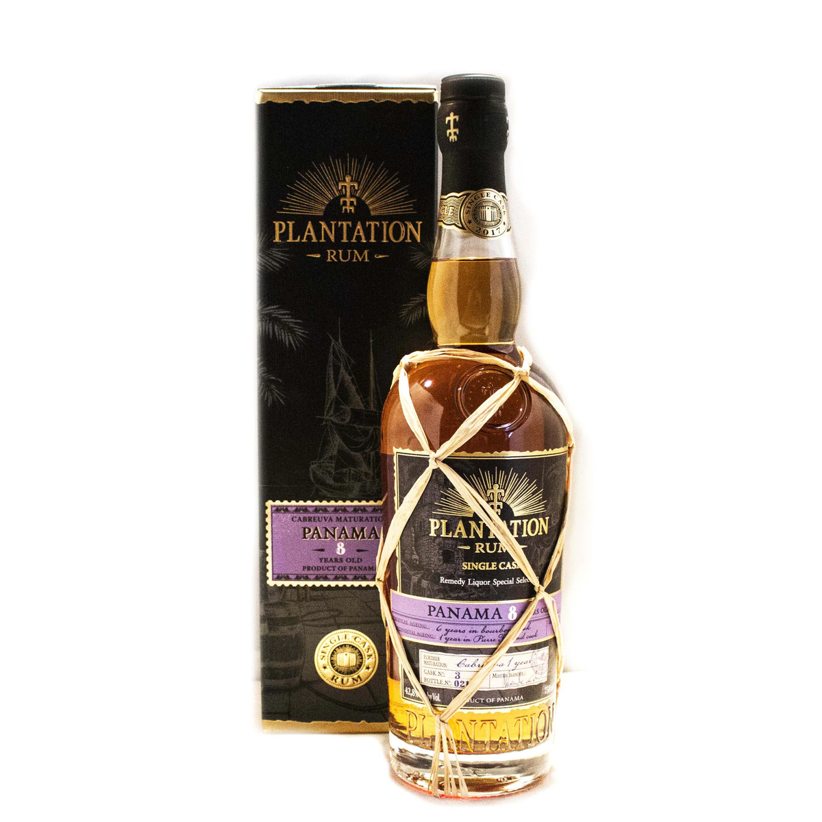 Plantation 8 Year Single Cask Gold Rum | LG | Liquor Geeks