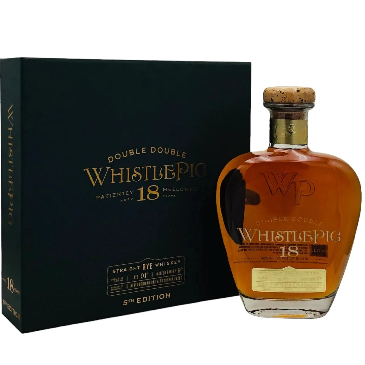 Whistlepig Rye Whiskey 5th Edition Double Malt Finished In PX Sherry C