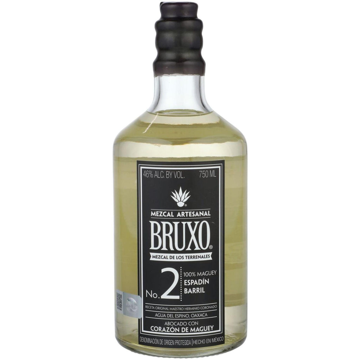Bruxo Mezcal Artesanal No. 2 Espadin Barril Pechuga De Maguey – Liquor ...