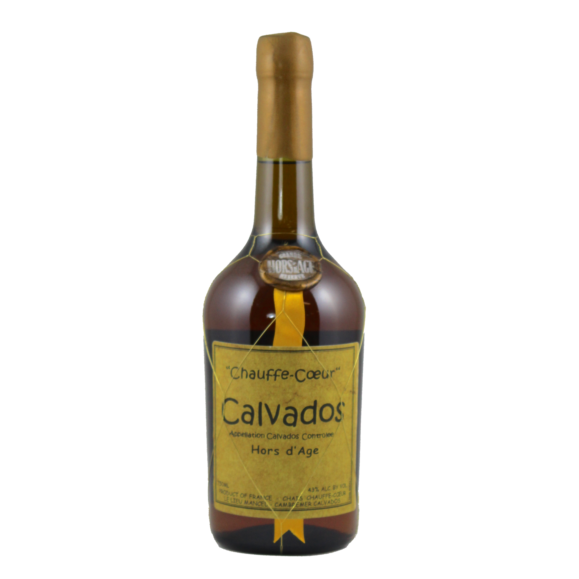 Chauffe Coeur Calvados Hors D'Age – Liquor Geeks