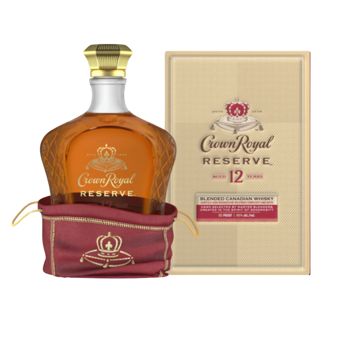 Buy Crown Royal Reserve 12 Year Whiskey at Liquor Geeks