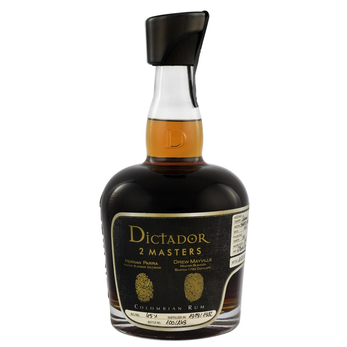 Dictador Aged Rum 2 Masters Barton Rye 36 Year | LG | Liquor Geeks