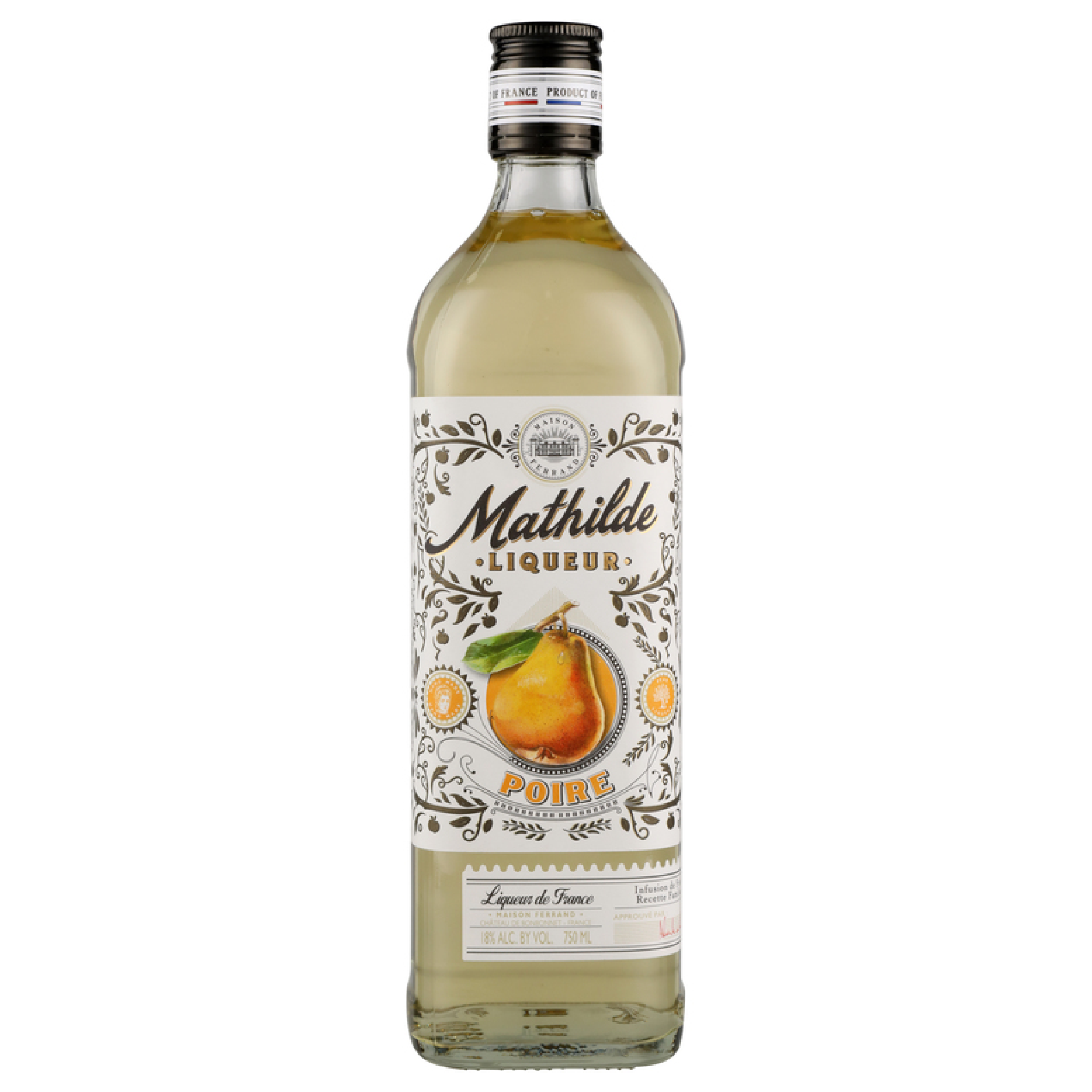 Mathilde Pear Liqueur Poires D'Anjou – Liquor Geeks