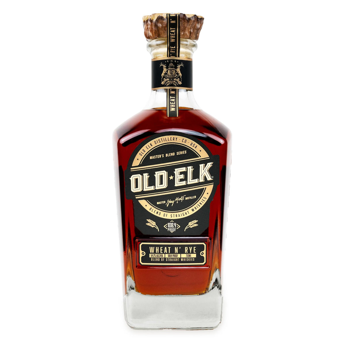 Old Elk Blended American Whiskey Wheat N' Rye