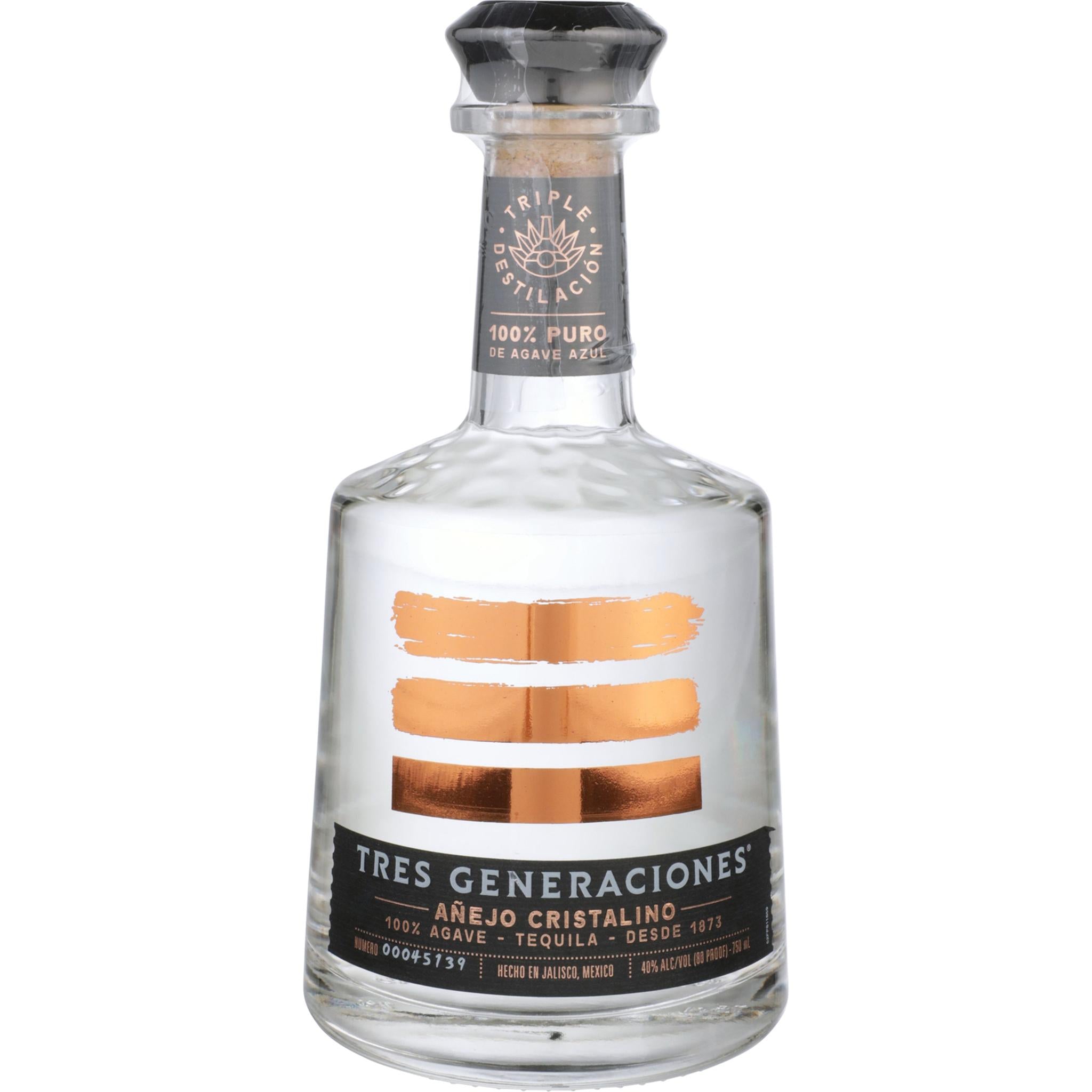 Tres Generaciones Tequila Anejo Cristalino – Liquor Geeks