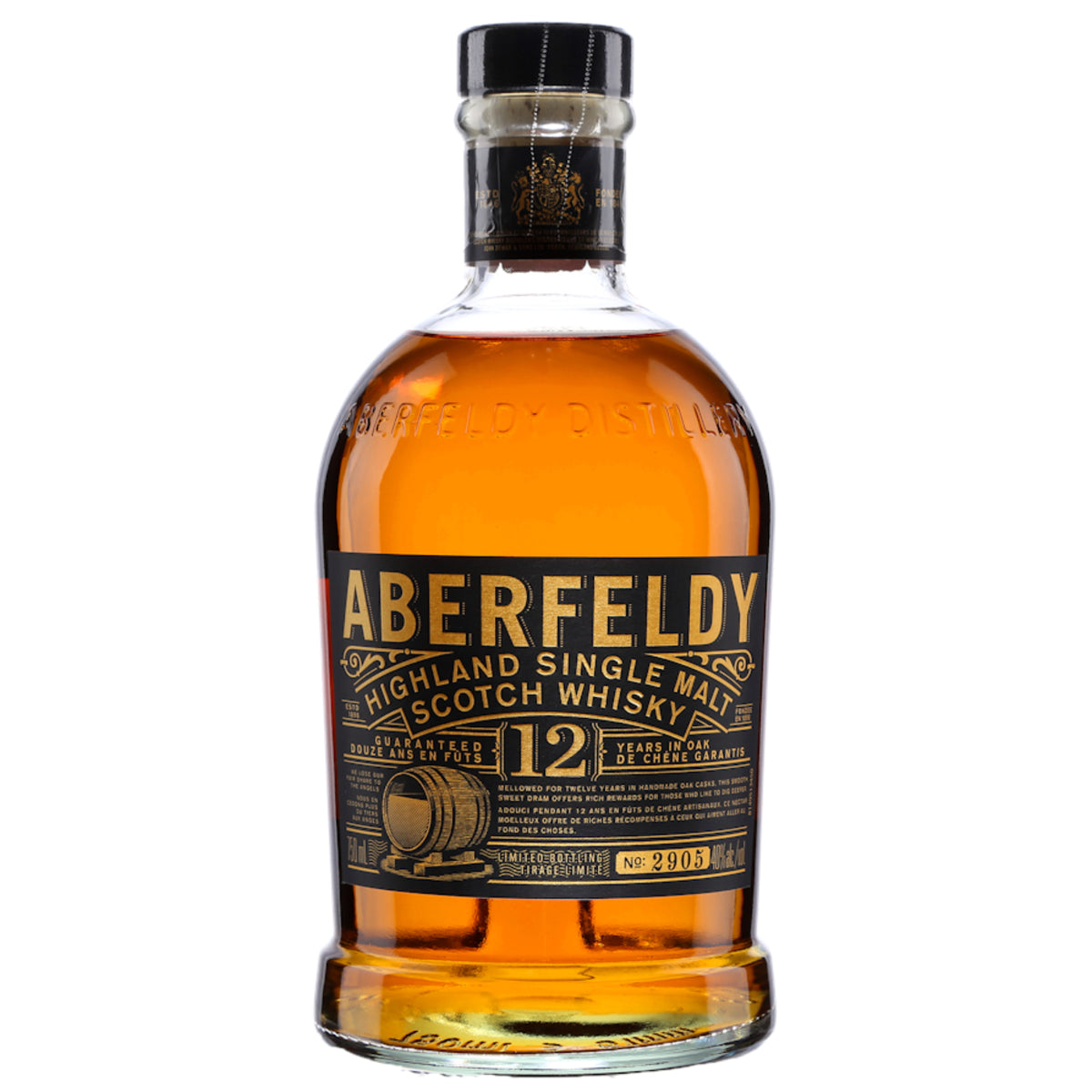 Aberfeldy 12 Year Old Single Malt Scotch Whiskey